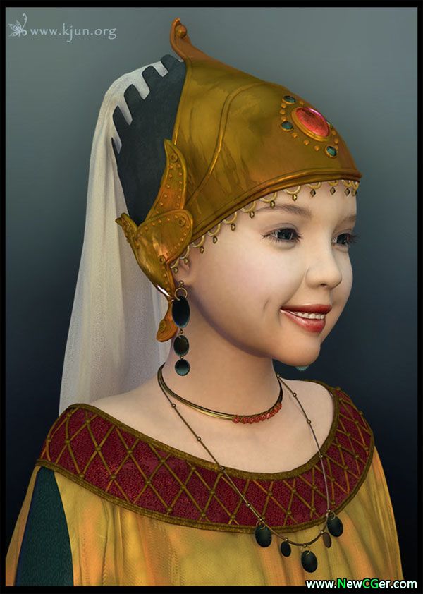 用maya制作的人物角色欣赏(6P)_佳作欣赏_新CG儿_NewCGer