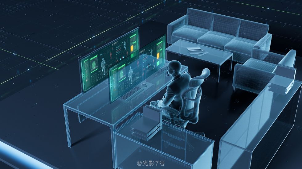 C4D+Ae智慧医疗三维动画制作_原创作品_新CG儿_NewCGer