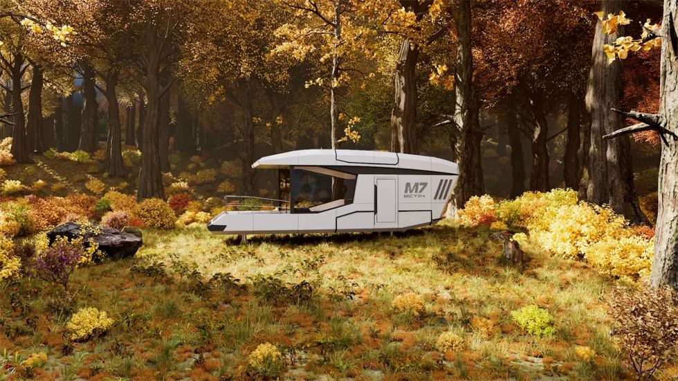 太空舱民宿C4D三维动画+OC渲染_原创作品_新CG儿_NewCGer