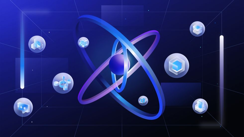 传音云 | 科技感抽象MG动画| 连接开发者供应商和用户_原创作品_新CG儿_NewCGer